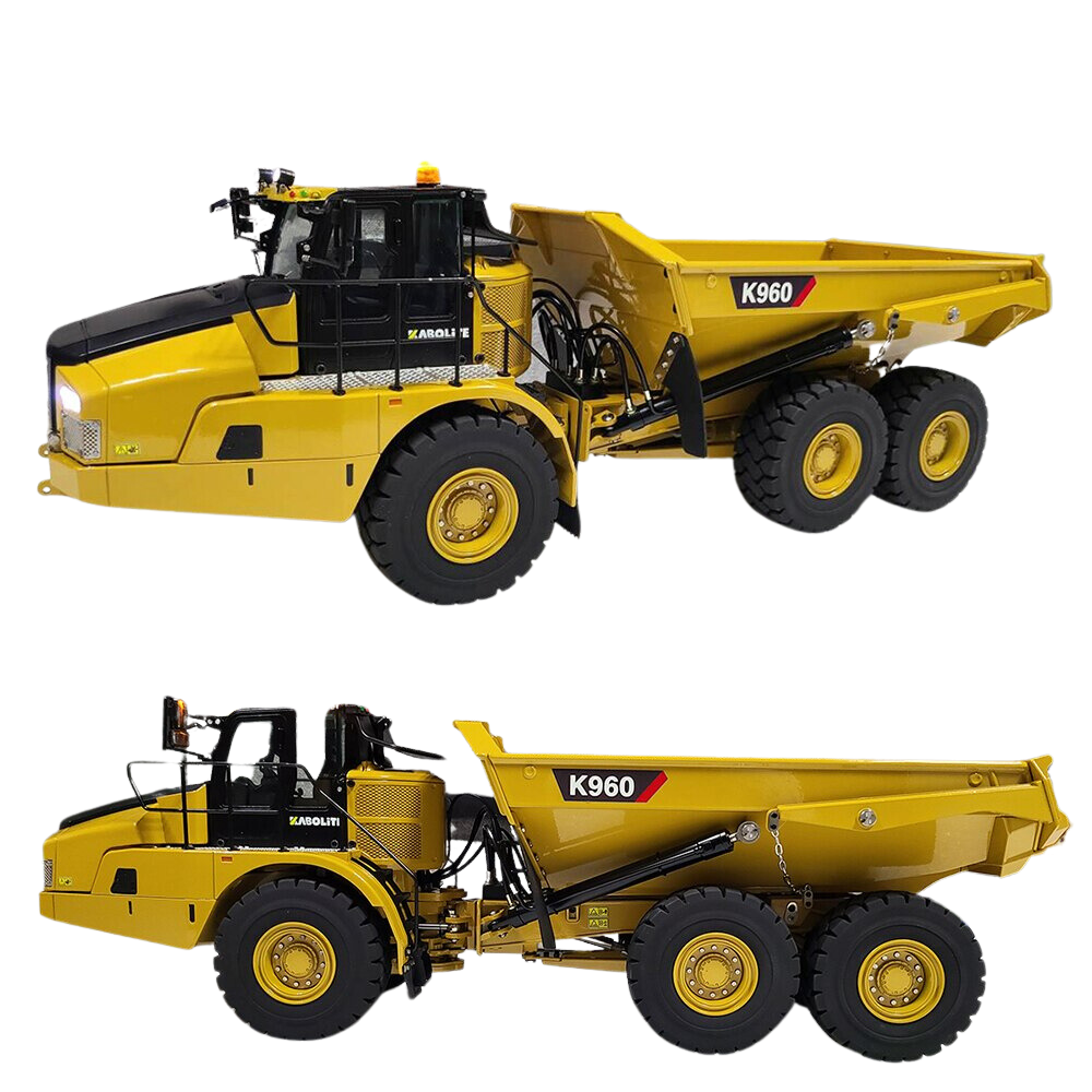 KABOLITE K960 Hydraulic RC DUMP TRUCK (2025 Model) – Huina Construction Toys